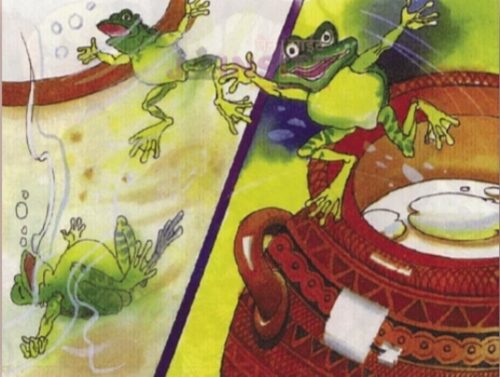 Two Frogs Story (English) – The Jainsite World's Largest Jain Website
